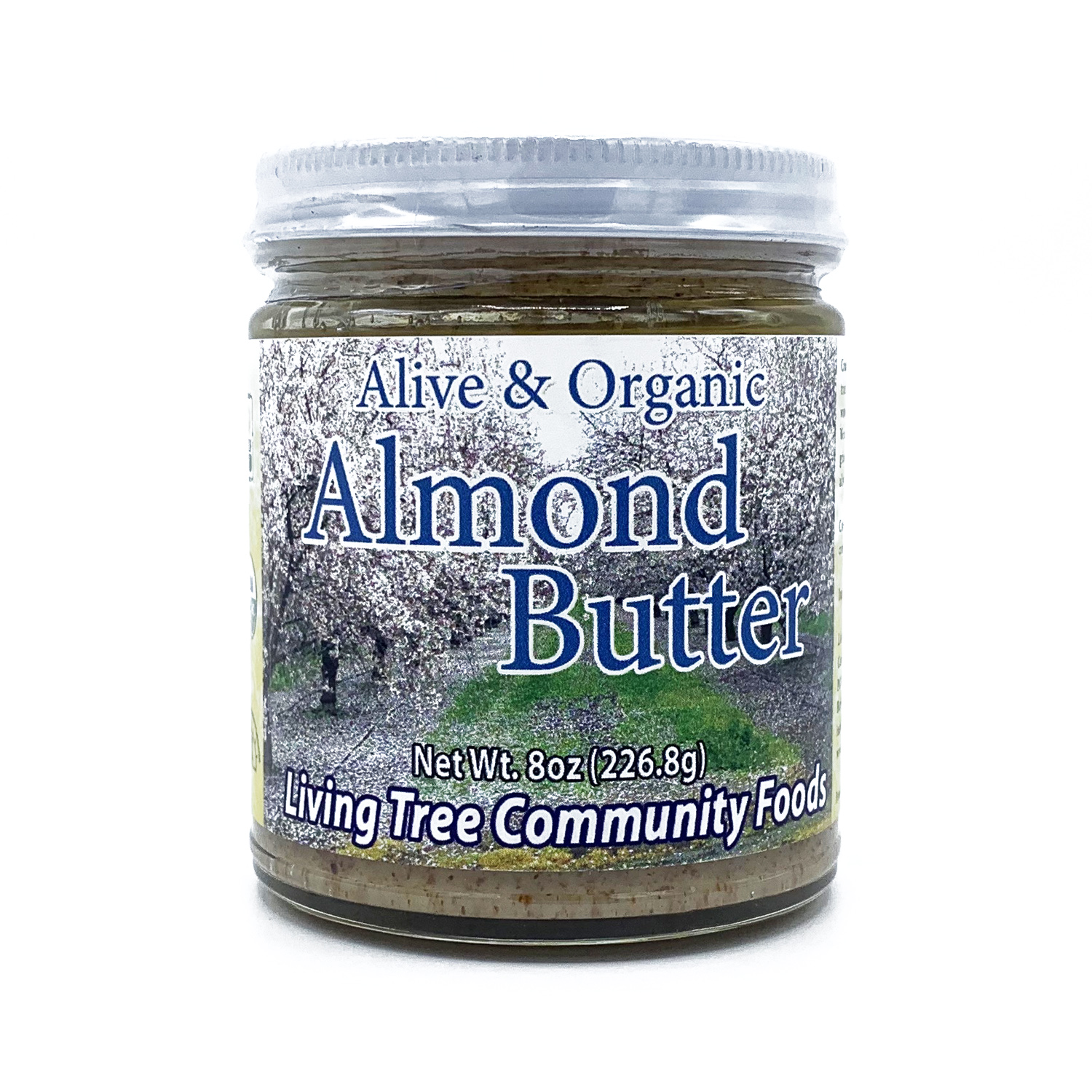 Almond Butter - Raw , Alive & Organic | Living Tree Community Foods