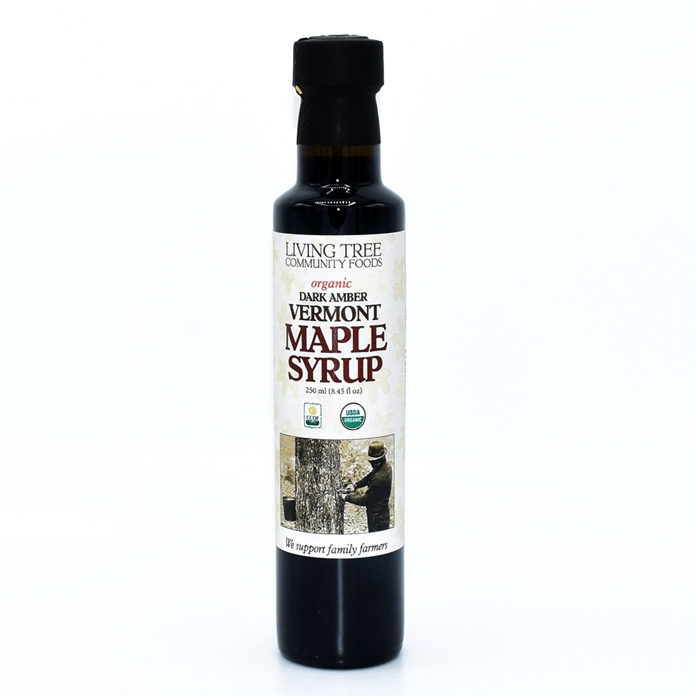 Vermont Maple Syrup – Dark Amber, Organic & Wildcrafted | Living Tree ...