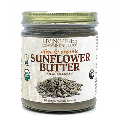 Sunflower Butter – Alive and Organic | Living Tree Community Foods